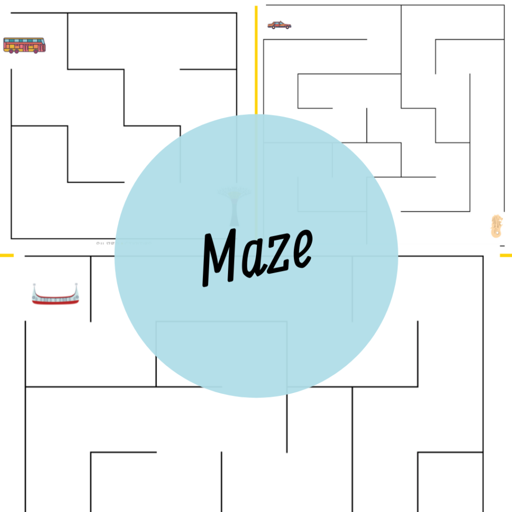 Maze Puzzles – SilverActivities Store